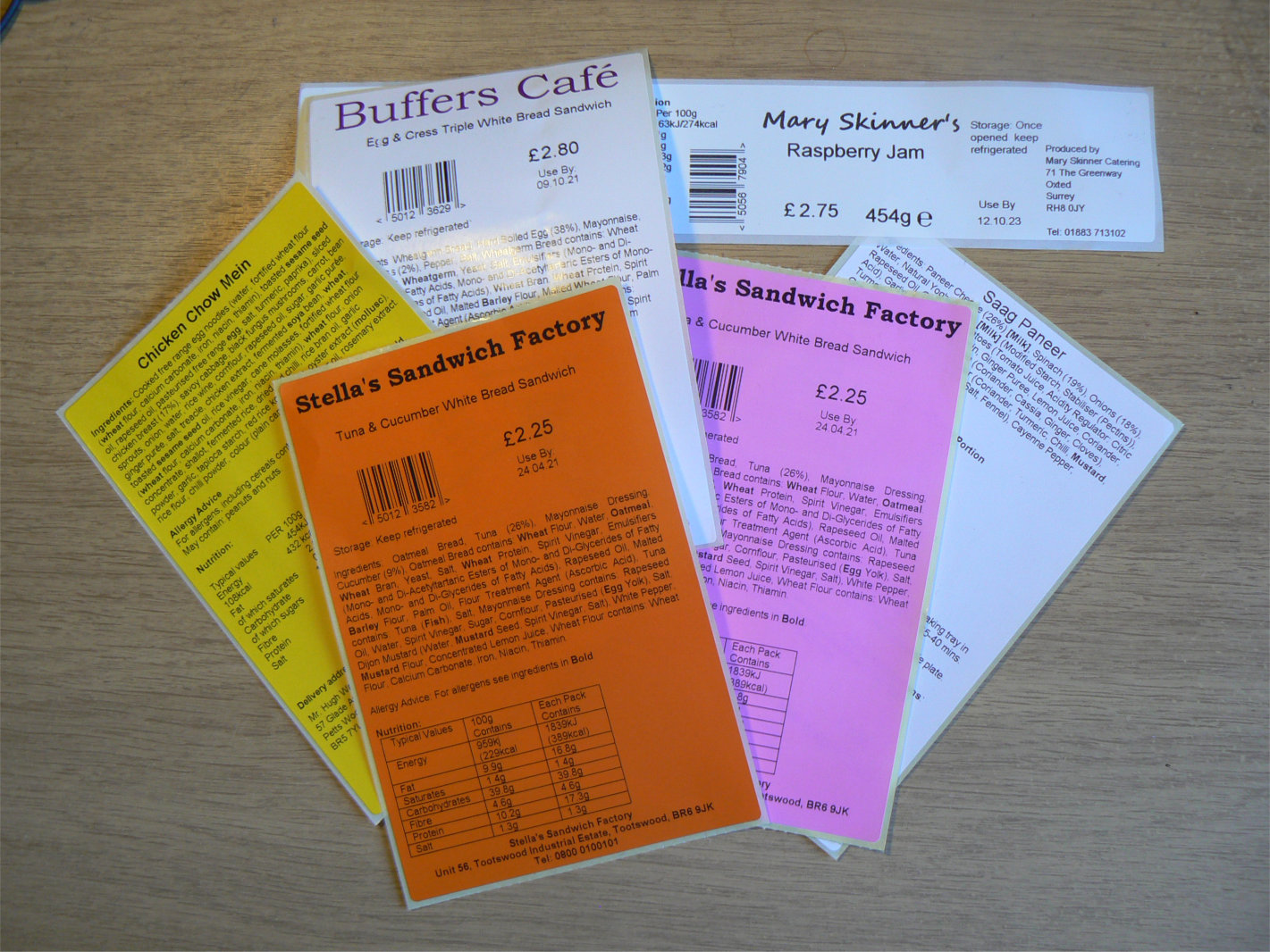 Food Labelling Food Labels Food Labelling Food Labels